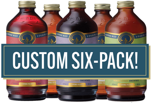 Custom syrup mixers three pack combo set